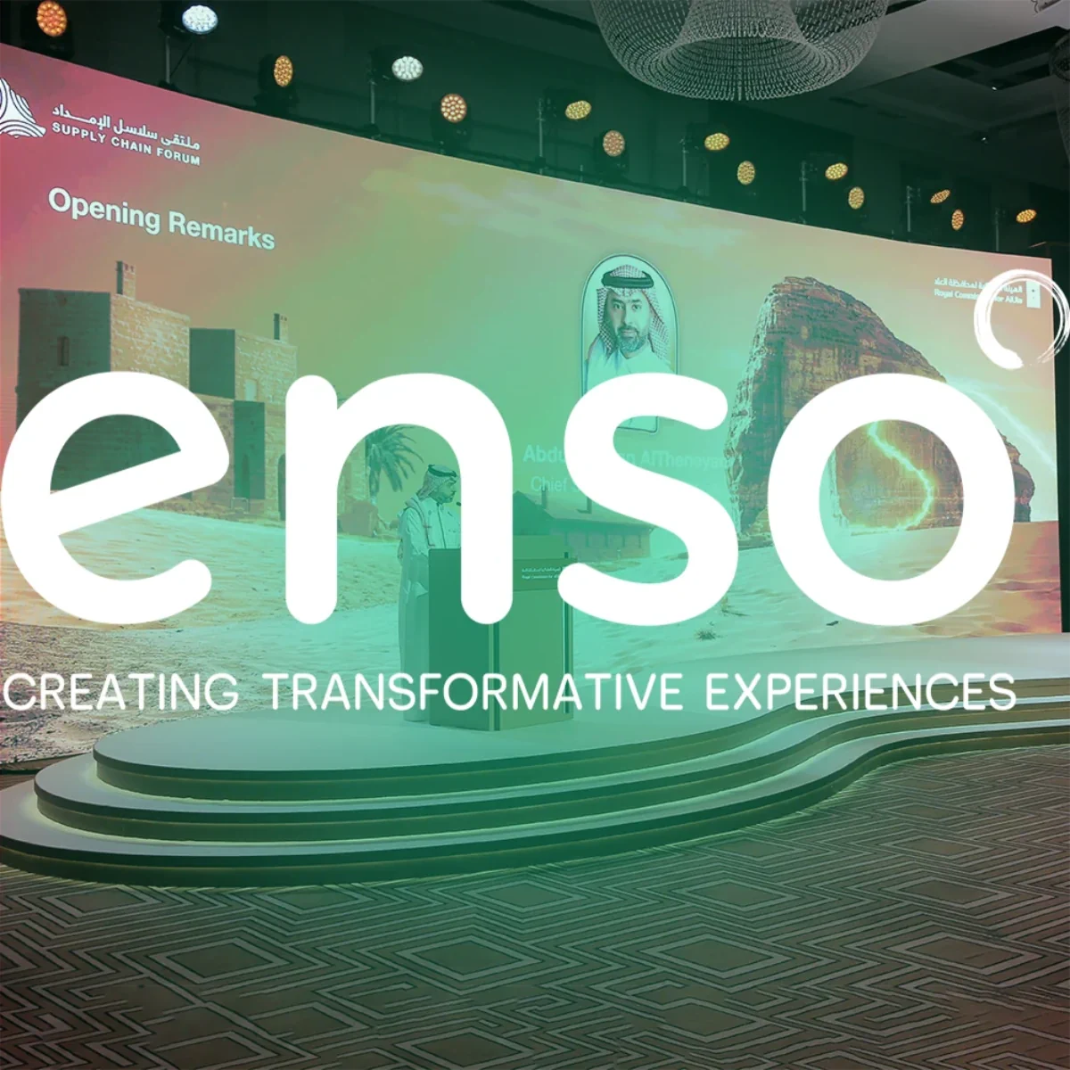 Unforgettable organized Events: enso Arabia's Portfolio
